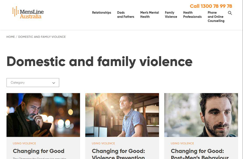 Changing for Good - Violence Prevention Program | Medicare Mental Health